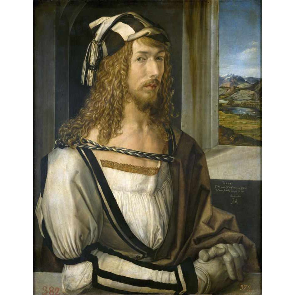 Autorretrato (1498) - Albrecht Dürer - Tela Canvas Para Quadro | Shopee ...