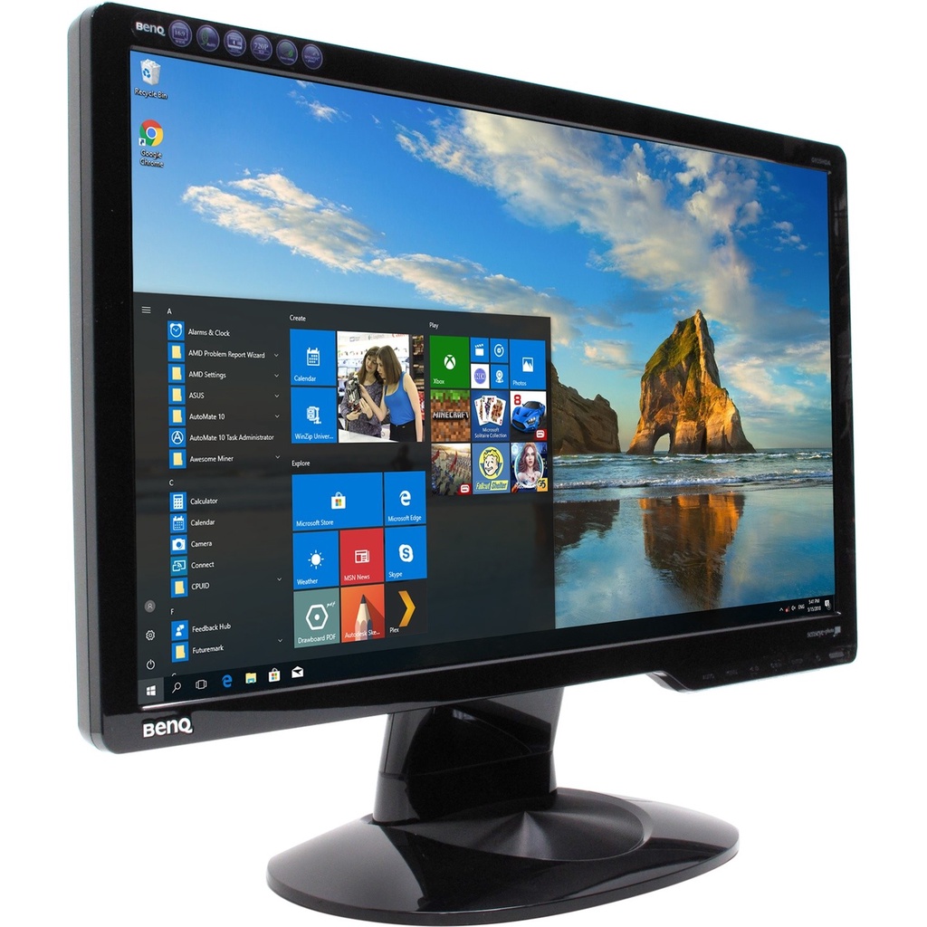 Monitor Lcd Benq 15.6 Polegadas Wide Screen G610hda Preto | Shopee Brasil