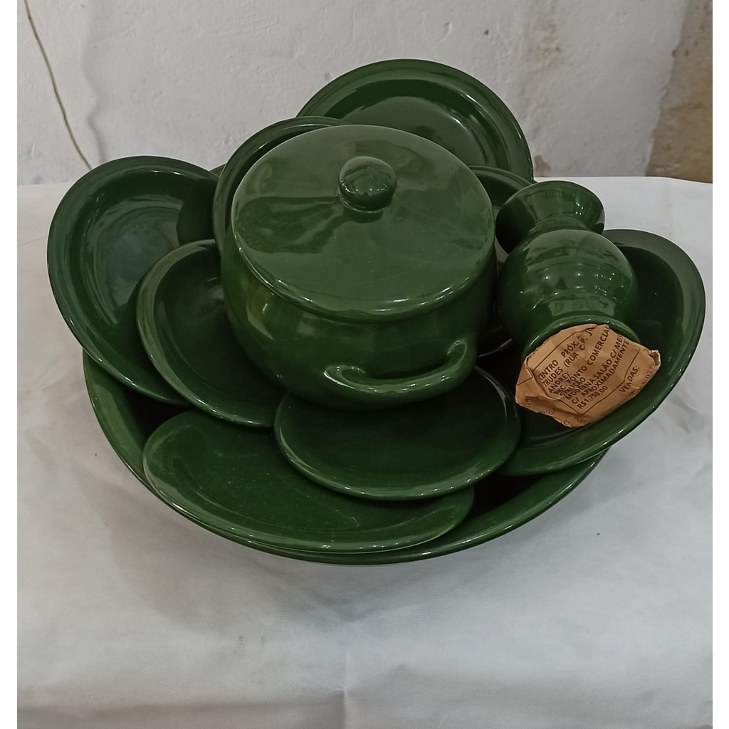 Ibá Igbá Pequeno Verde Oxóssi para Assentamento Umbanda Candomblé ...