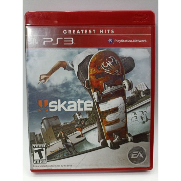 Skate 3 Greatest hits PS3 mídia física original usado - Postagem ...