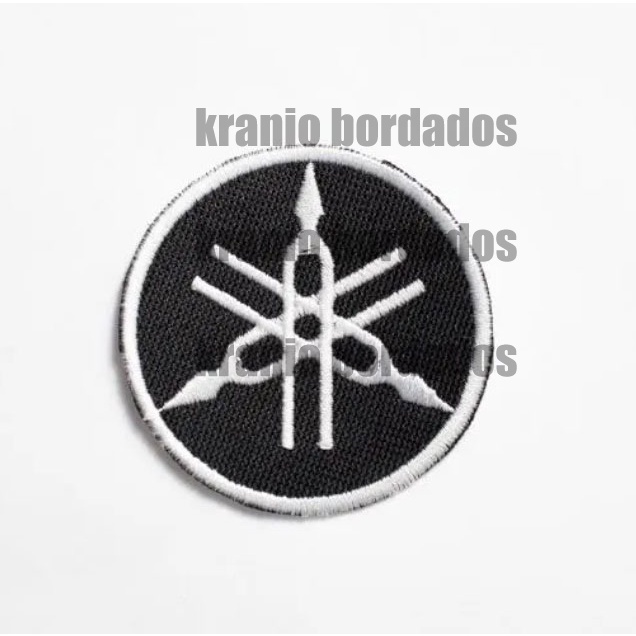 yamaha logo moto patch bordado envio imediato | Shopee Brasil