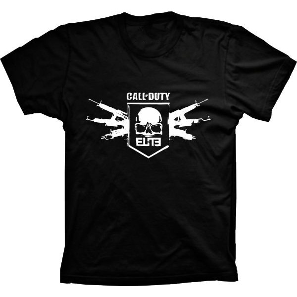 Camiseta Call of Duty Gamer COD FPS Masculina Feminina Camisa ...