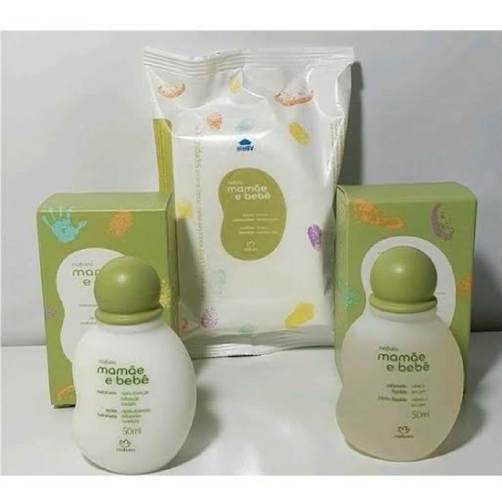 Kit Natura Mamae e Bebe Agua de Colonia 100 ml - Escolher | Shopee Brasil