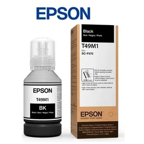 Tinta Sublimatica Epson F571 170 T49m120 Preta 140ml Original | Shopee ...