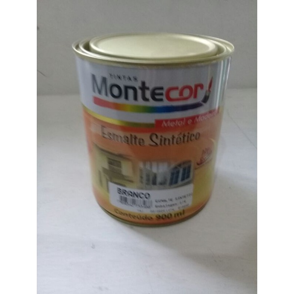 tinta esmalte sintetico montecor 900 ml | Shopee Brasil