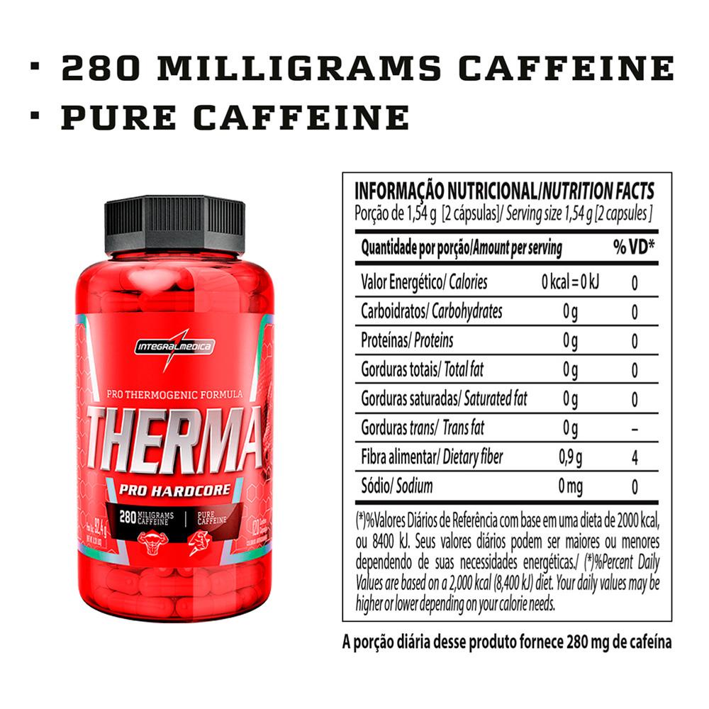 Therma Pro Hardcore 120 Cápsulas Integralmedica | Shopee Brasil