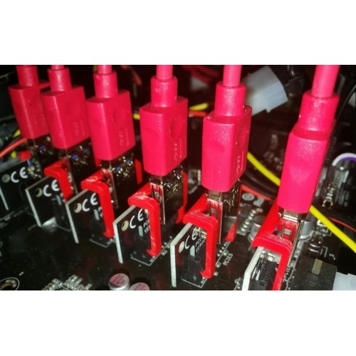 Trava Clip Fixação Pci-e Riser Mineração Rig | Shopee Brasil