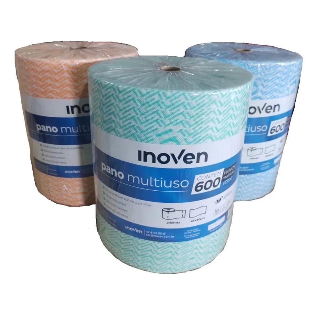 Pano Multiuso, Pano Perfex, Pano Para Limpeza Rolo 240 Mtrs | Shopee Brasil