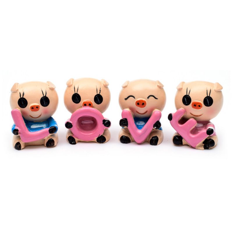 Painel Do Porquinho Love Piggy Pig Dashboard Display Carro | Shopee Brasil