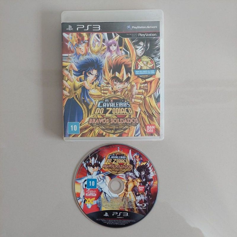 Os Cavaleiros do Zodíaco Bravos Soldados Original Ps3 | Shopee Brasil