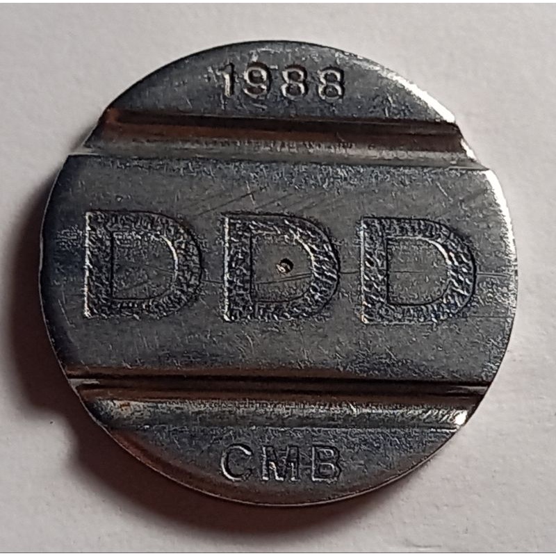 Ficha Telefônica DDD 1988 - TELEBRÁS. Elimatec Moedas Antigas. | Shopee ...