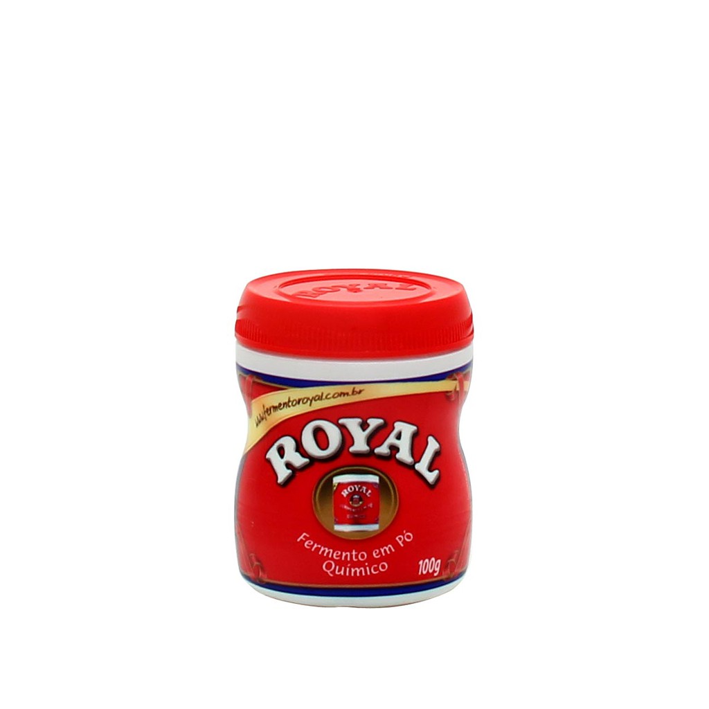 Fermento Químico Em Pó Royal Pote 100g | Shopee Brasil