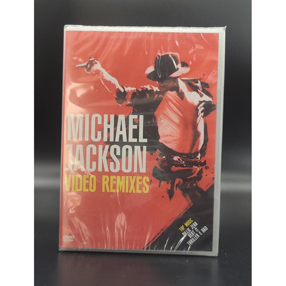 Dvd Michael Jackson - Video Remixes (original E Lacrado) | Shopee Brasil