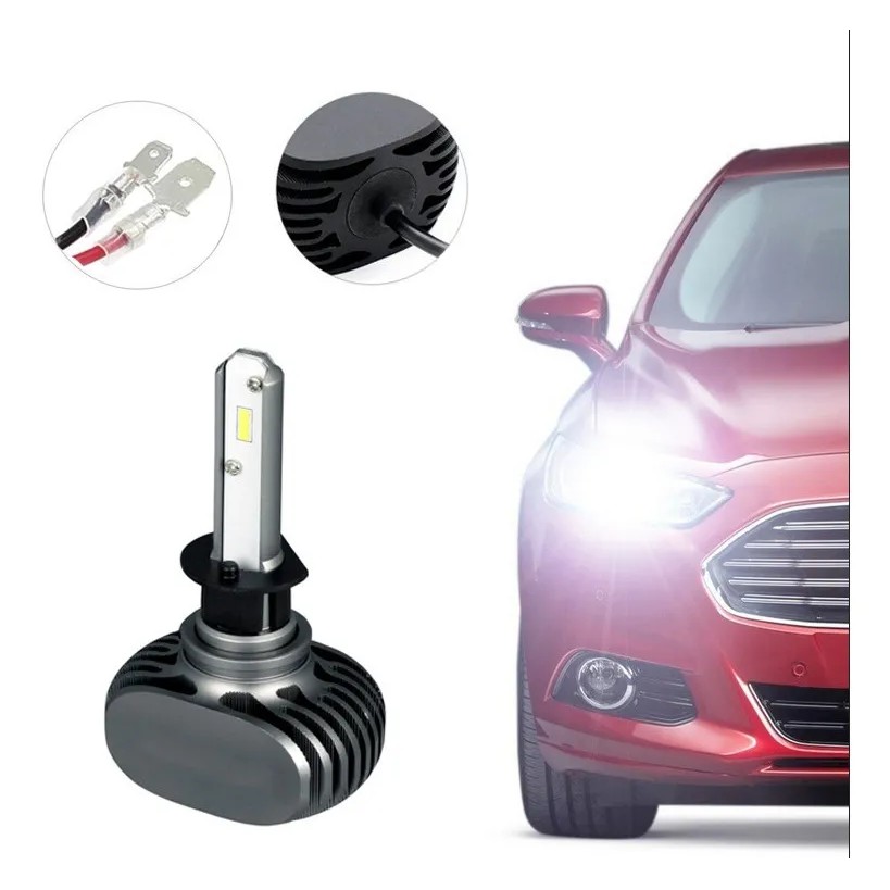 Kit Lâmpada Ultraled H1 Carro 6000k 10000 Lumen Super Branca | Shopee ...
