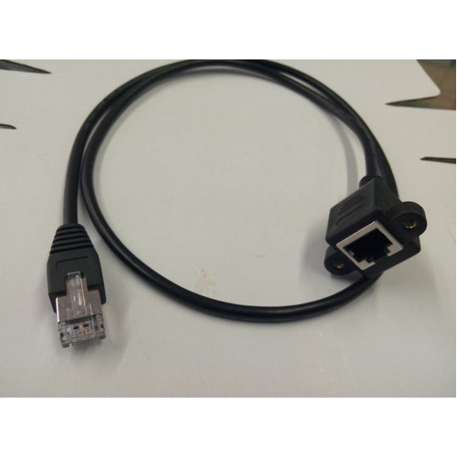 Cabo Extensor De Rede Rj45 Macho -fêmea 1m / 1 Metro | Shopee Brasil