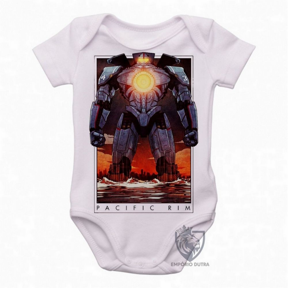 Roupa Bebê Pacific Rim Circulo de Fogo Body criança infantil bori nenê ...