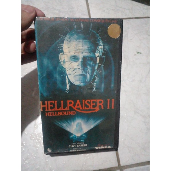 Vhs Hellraiser 2 Hellbound ( Legendado) | Shopee Brasil