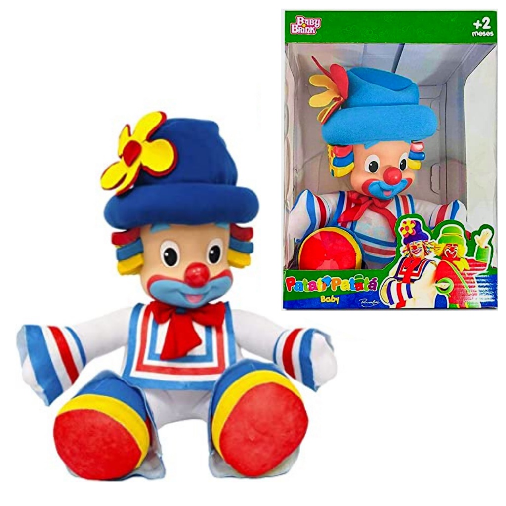 Boneco Infantil Patati Baby Vinil Pelucia 25 Cm Patati Patata Baby ...