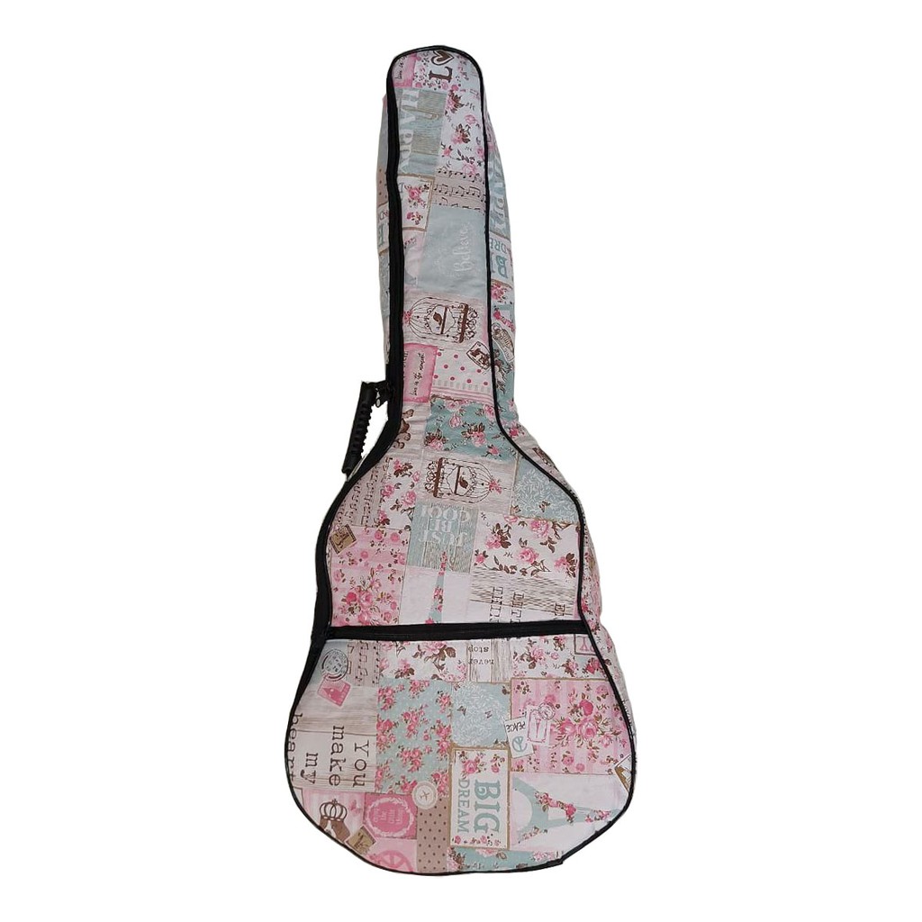 Capa para violão classico ou folk EXTRA LUXO estampada | Shopee Brasil