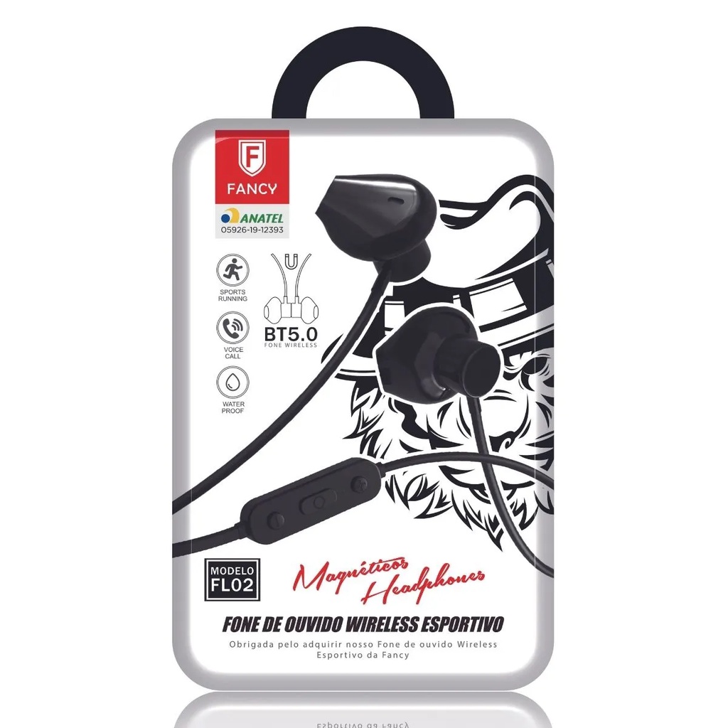Fone de Ouvido Fancy FL-02 | Shopee Brasil