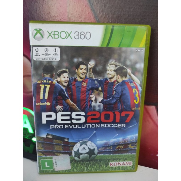 Pes 2017 xbox 360 original em mídia física | Shopee Brasil