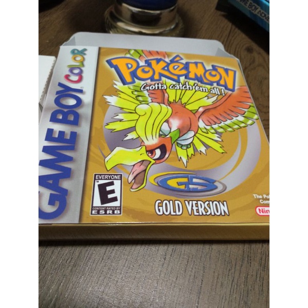 Pokémon Gold Game boy color original | Shopee Brasil