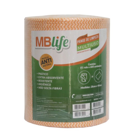 600 Pano Multiuso Perflex Luxo Rolo 300m Picotado - Cores | Shopee Brasil