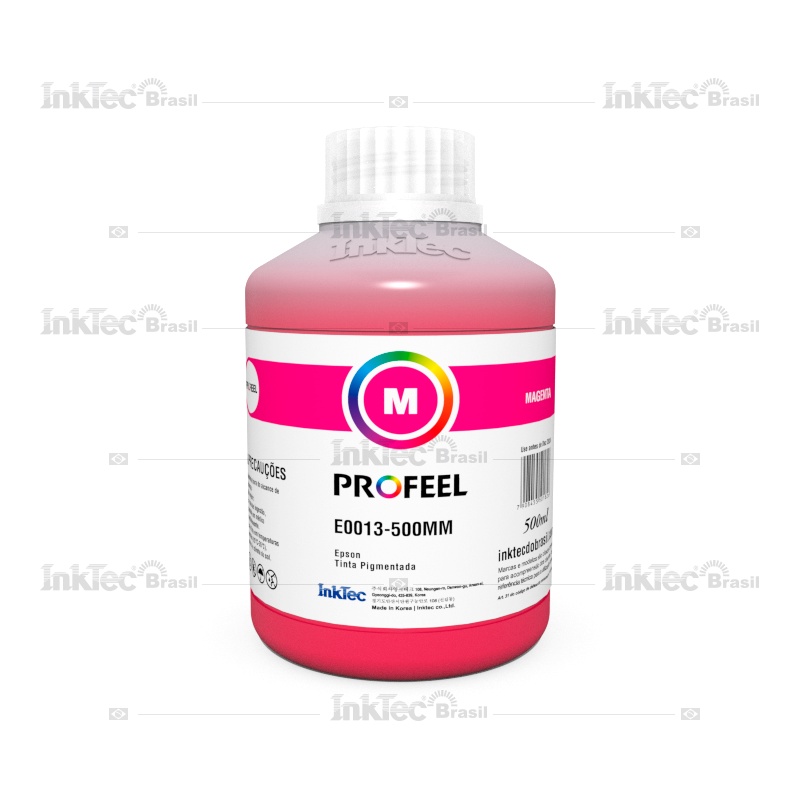 Tinta Pigmentada InkTec Profeel E0013 500ml Magenta | Shopee Brasil