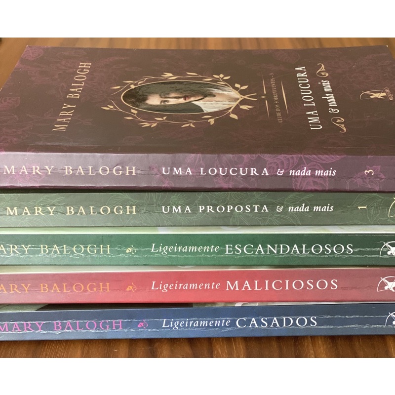 Complete sua coleção MARY BALOGH: Uma Loucura e nada mais, Uma proposta ...