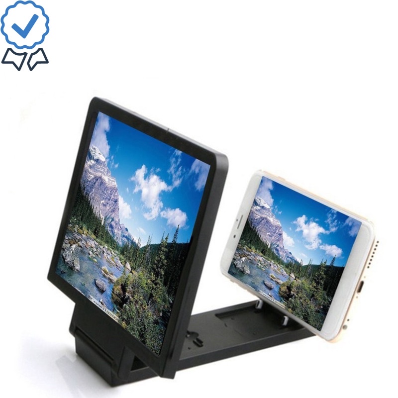 Amplificador De Imagem Da Tela Do Celular Ampliada Lupa 3d tela ...