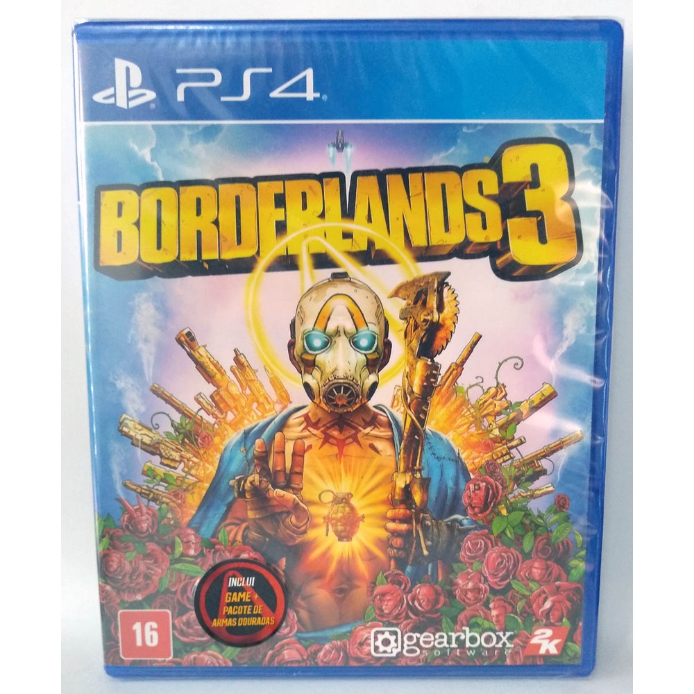 Borderlands 3 PS4 Mídia Física Novo Lacrado | Shopee Brasil