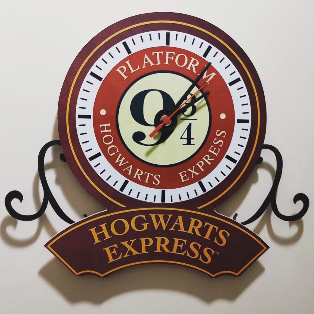 Relógio, Platform Hogwarts Express, Harry Potter | Shopee Brasil