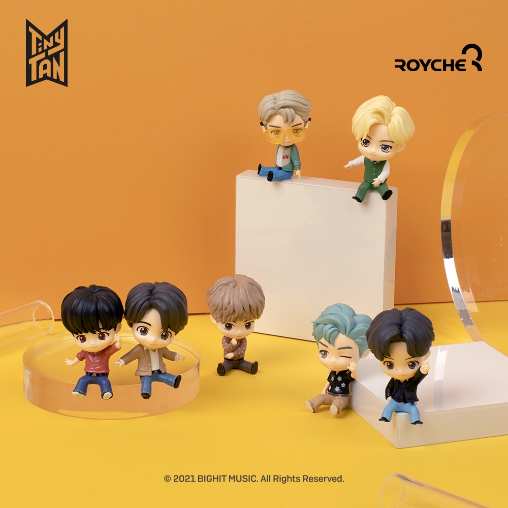 [BTS OFFICIAL] TinyTAN Dynamite Figura Do Monitor | Shopee Brasil