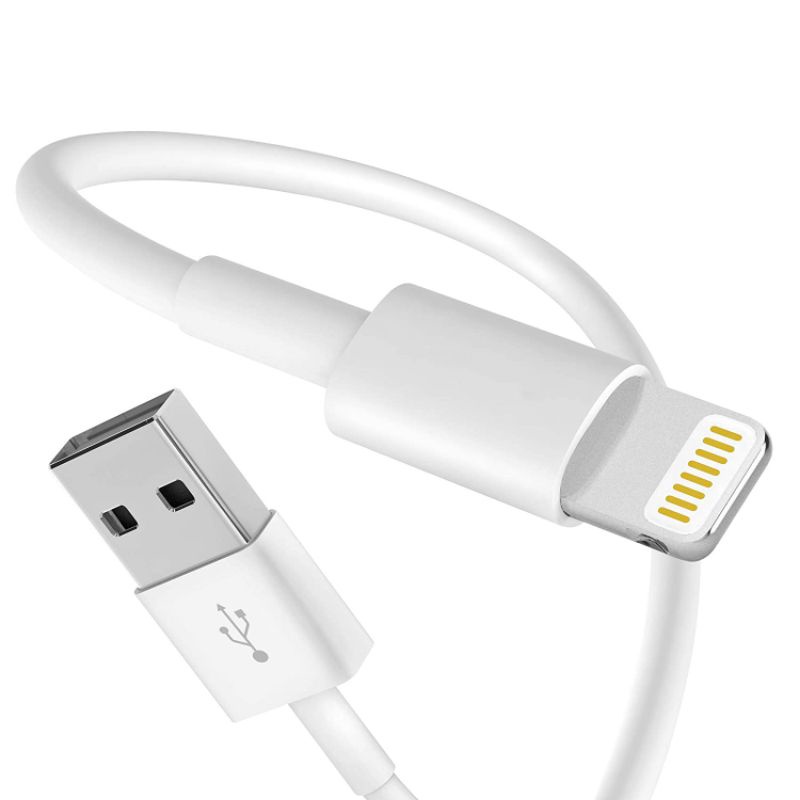 Cabo IPhone usb 1 metro Lightning | Shopee Brasil