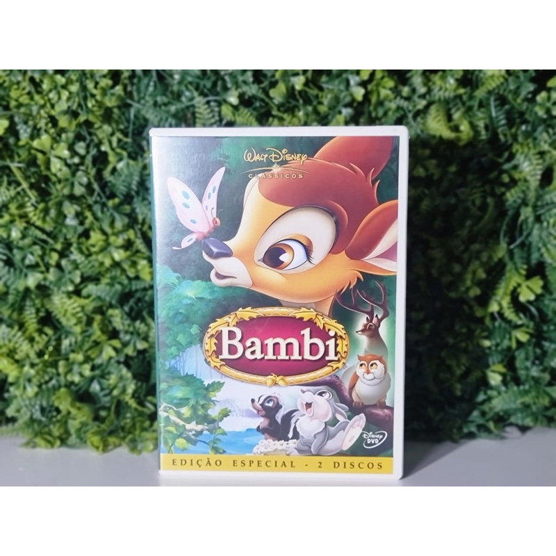 DVD INFANTIL “BAMBI”EDIÇÃO ESPECIAL-2 DISCO | Shopee Brasil