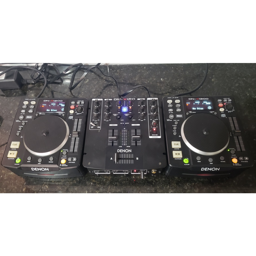 Cdj Denon Usb E Mixer Denon | Shopee Brasil