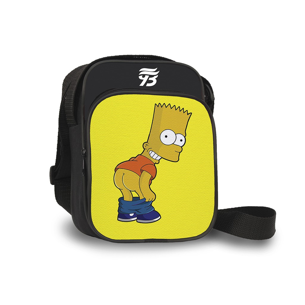 Shoulder bag bolsa lateral pochete Bart simpsons | Shopee Brasil