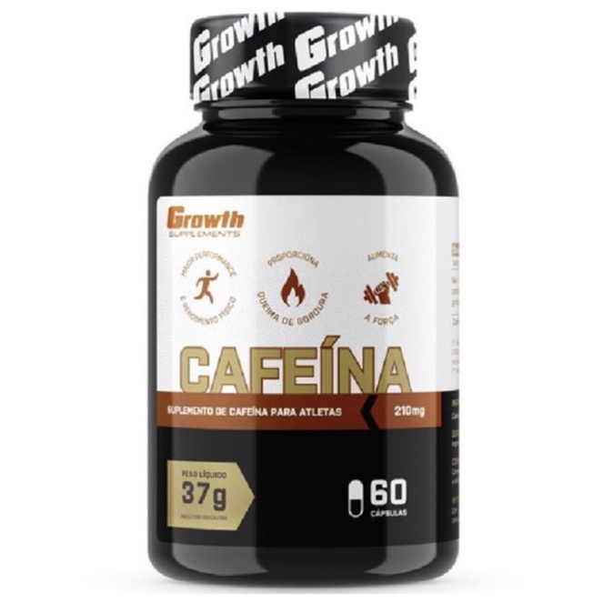 Cafeína várias opções - Growth Moov Suplementos | Shopee Brasil