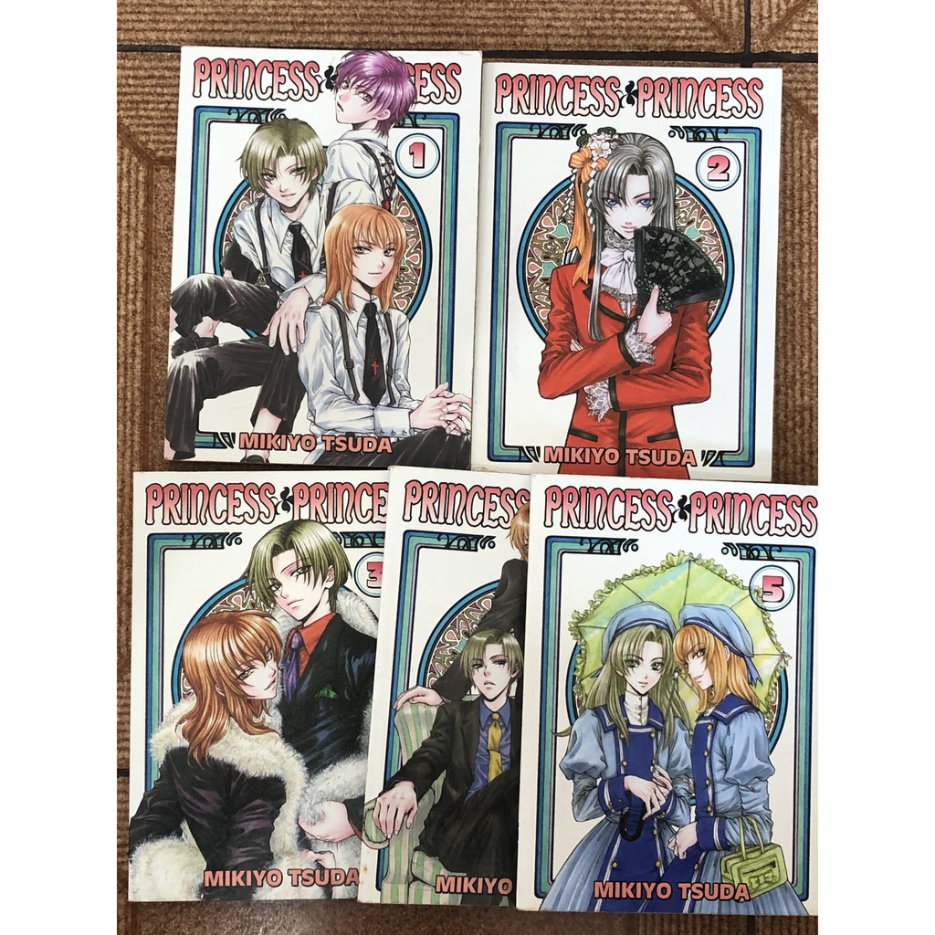 Mangá - Princess Princess - Coleção Completa em 5 volumes | Shopee Brasil