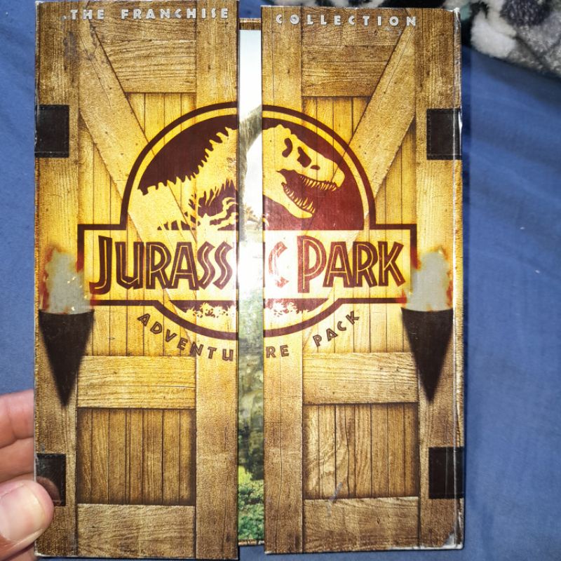 Dvd - Jurassic Park - Adventure Pack | Shopee Brasil