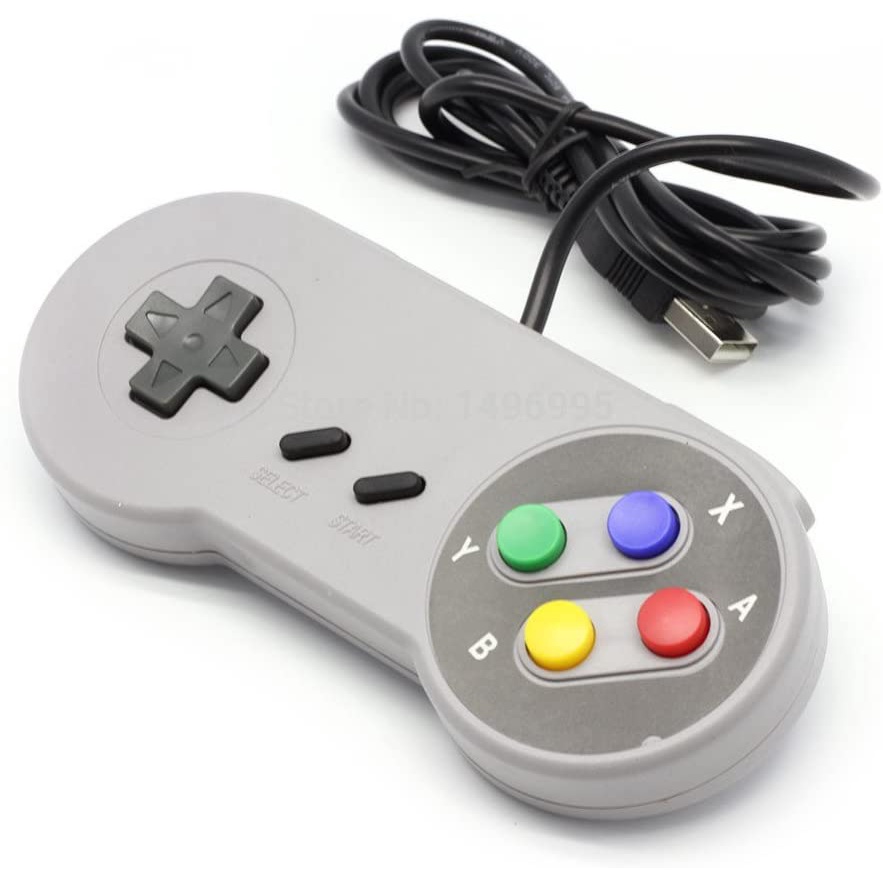 Controle Super Nintendo With USB | Shopee Brasil