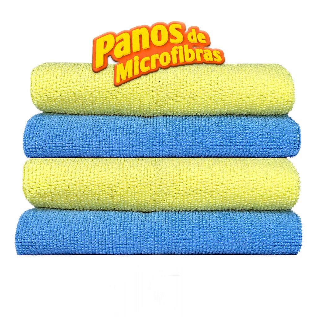 Pano Super Absorvente Microfibra para Limpeza em Geral 40x30cm | Shopee ...