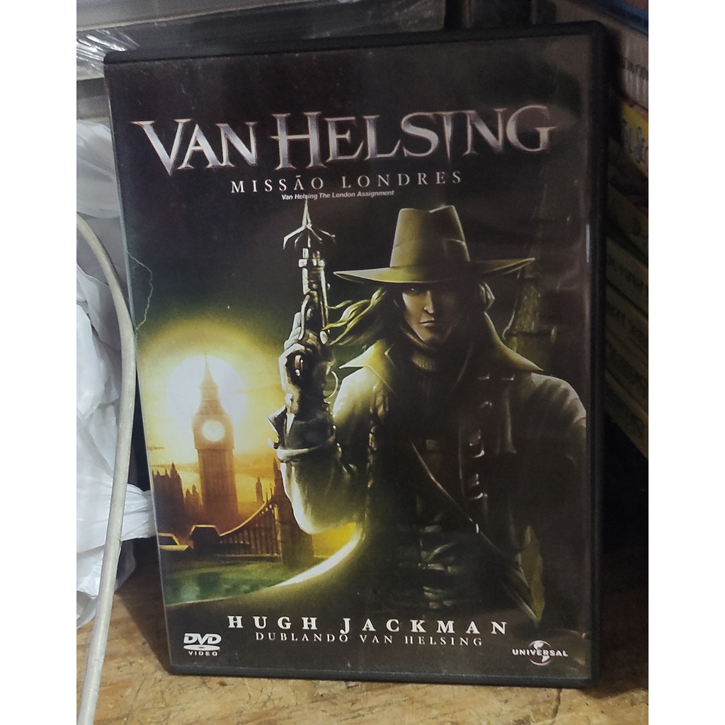 Dvd Van Helsing - Missão Londres - (Hugh Jackman Dublando Van Helsing) Original | Shopee Brasil