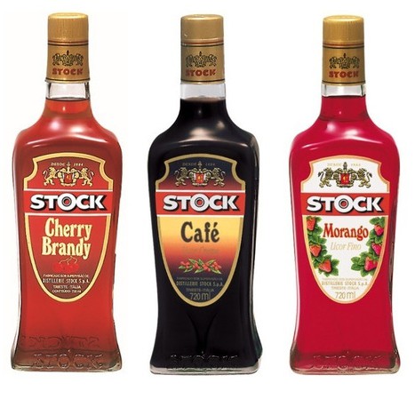 Kit Licores Stock - Cherry Brandy, Café e Morango 720ml | Shopee Brasil