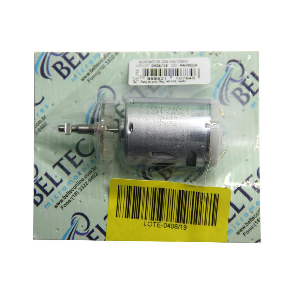 Motor Elétrico Do Bulbo Lb100 (micromotor com ventoinha) - Beltec | Shopee Brasil