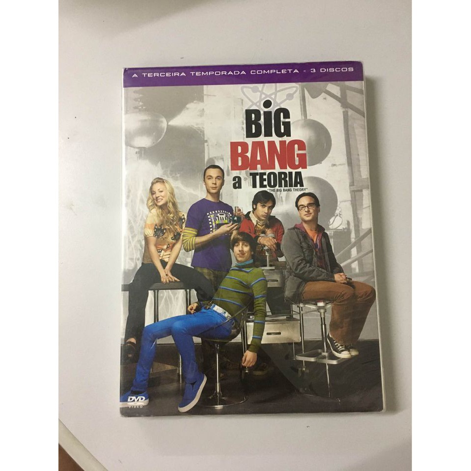 DVD The Big Bang Theory/Big Bang-a Teoria 3ª temporada | Shopee Brasil