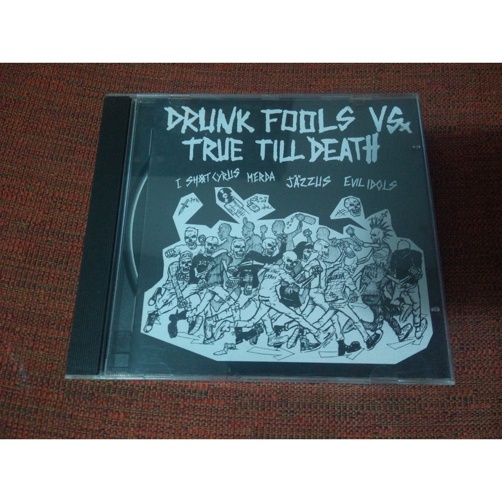CD Drunk Fools Vs. True Till Death LAJA RECORDS | Shopee Brasil