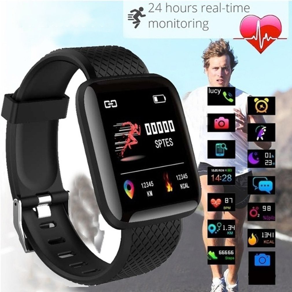 Smartwatch relógio smart watch 116plus à prova d 'água ip67 d13 | Shopee Brasil