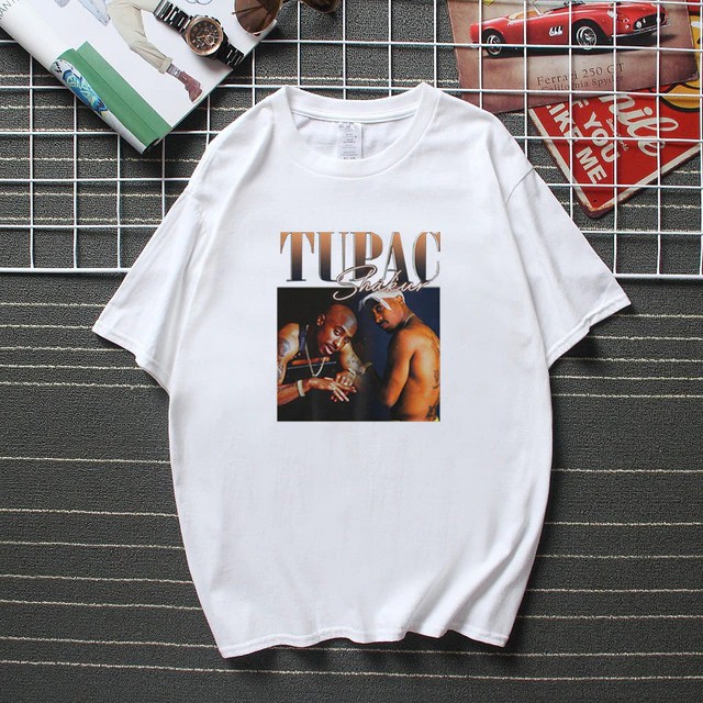 Camisa Camiseta 2pac Rap Hip-hop Tupac Shakur Moda | Shopee Brasil