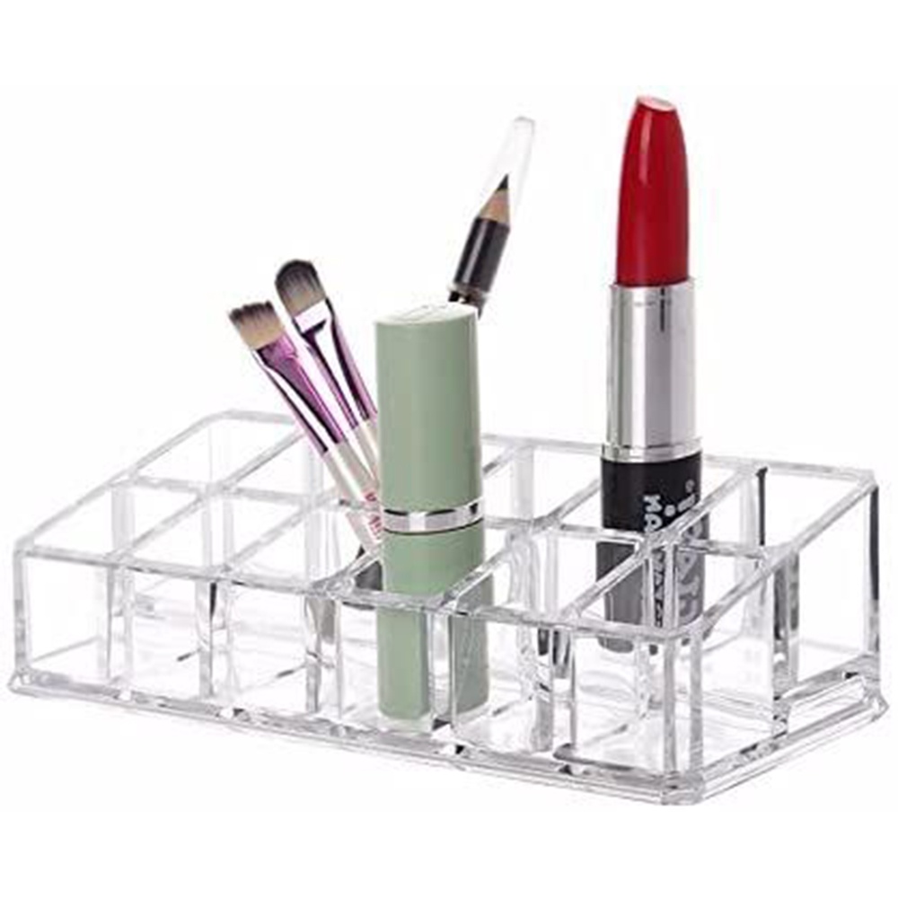 Suporte Organizador de Maquiagem Batons Brilhos Acrilico | Shopee Brasil